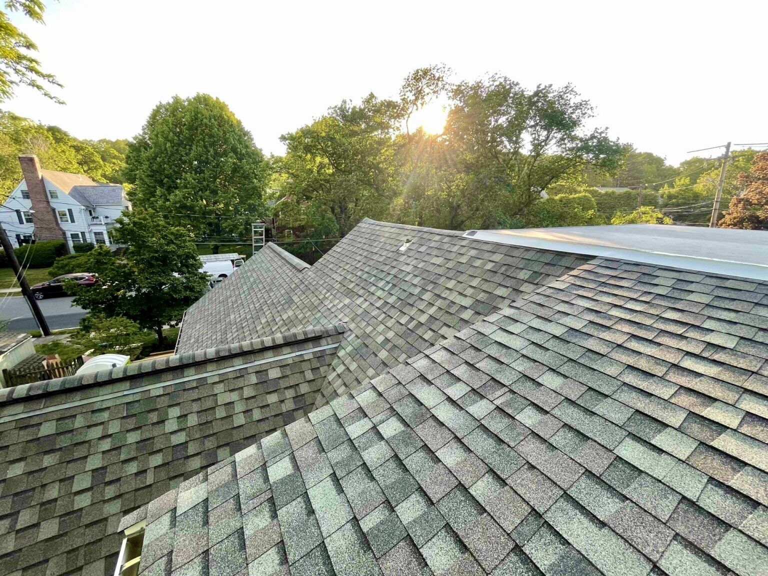 Colonial Slate Landmark Pro Asphalt Roof on a Cape, Waban | Marios Roofing